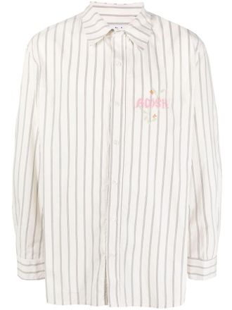 Adish chemise à logo brodé - Tons neutres
