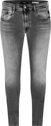 Replay Herren Jeans Anbass Slim-Fit Hyperflex mit Stretch, Grau (Medium Grey 096-1), 32W / 34L
