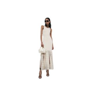 Patrizia Pepe Damen, Kleider, Beige, XSGr&ouml;&szlig;e