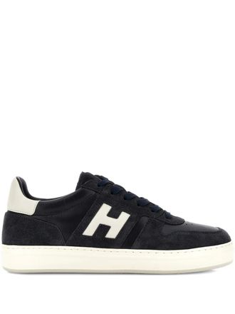 Hogan H-TV Sneakers aus Wildleder - Blau