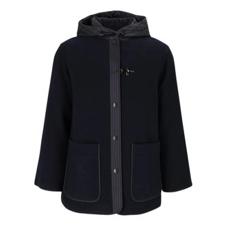 Fay Gesteppte Kapuzenjacke - - Jackets - Damen - Blau - L