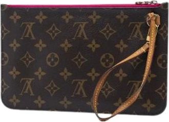 Louis Vuitton Pre-owned Monogram Canvas Pouch - Femme - Pre-owned - Brun - Taille: ONE Size