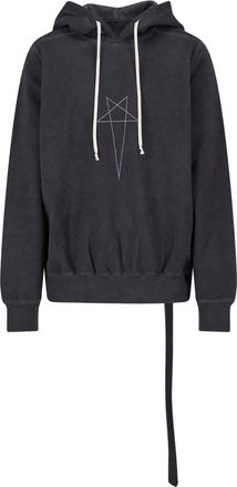 Rick Owens Hoodie Pentagram