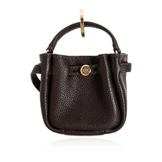 Tory Burch Romy Bucket Bag Charm - - Bags - Damen - Braun - ONE SIZE