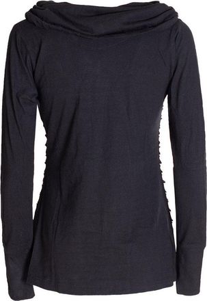 vishes Sweater Cutwork Sweater aus Baumwolle mit Kragen