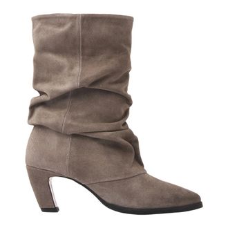 VIA VAI Femme, Chaussures, Gris, Taille: 37 EU Bottes Elisa Palmer Slouch