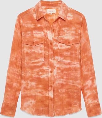 Xirena Chemise Carol Sunset Orange, Capsule Lea