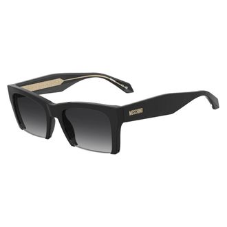 Moschino Schwarze Sonnenbrille Mos196/S - - Accessories - Damen - Schwarzk - 53 MM