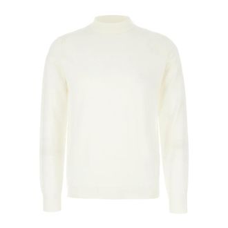 Maison Margiela Merino-Woll-Rollkragenpullover - - Knitwear - Herren - Wei&szlig; - L