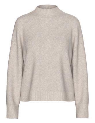 Pieces Pcmalou Ls High Neck Knit Pwp Bc