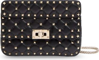 Valentino Garavani Femme, Sacs, Noir, Taille: ONE Size Small Nappa Rockstud Spike Bag