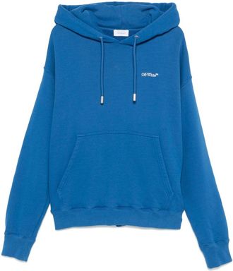 Off-white Boro Arrow Hoodie - Blau