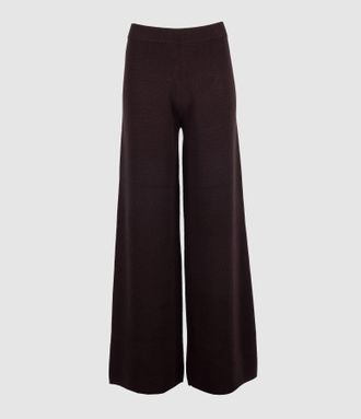 Max Mara Pantalon Timore Dark Brown, Max