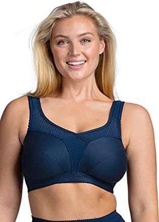 Miss Mary Of Sweden Soutien-Gorge Cotton Fresh, Coupe Haute, sans Armature, Bonnets Entiers, Beige Un Cadeau pour Elle, Un Cadeau pour Les Femmes