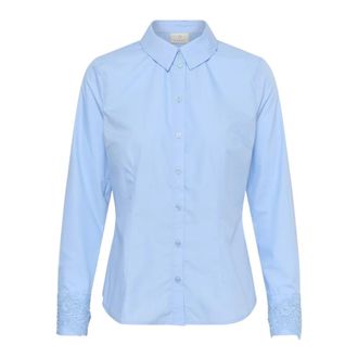 Kaffe Aveline Shirt - - Blouses & Shirts - Damen - Blau - XS