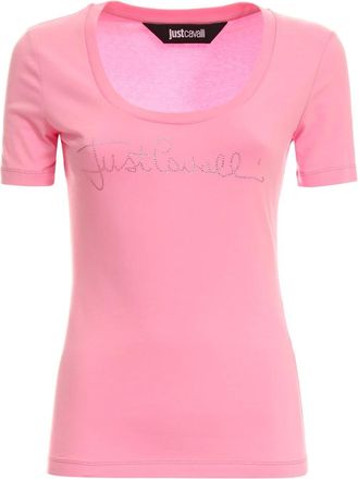 Just Cavalli Femme, Tops, Rose, Taille: 38 FR Just Cavalli T-shirts et Polos
