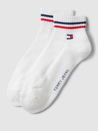 Tommy Hilfiger Sneaker-Socken mit Label-Print im 2er-Pack