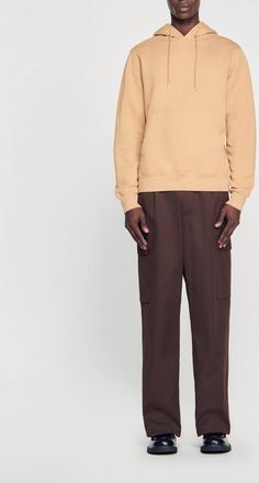 Sandro Sweatshirt Homme en coton biologique