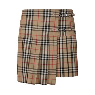 Burberry Femme, Jupes, Beige, Taille: 36 FR Zoe Skirt