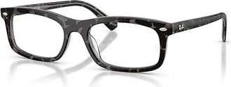 Ray-Ban Rb5450 Optics Havana Grau Fassung Klar Glas Polarisiert 54-19