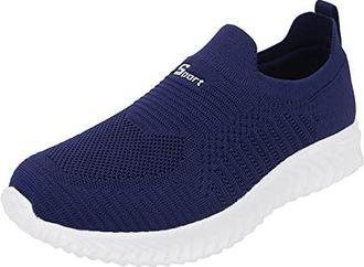 Generic Chaussures de course pour homme - Chaussures de sport plates l&eacute;g&egrave;res - Chaussures orthop&eacute;diques basses - Respirantes - Confortables - Tendance et poly