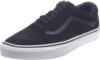 Vans Old Skool, Baskets Mode Mixte Adulte - Noir ((Suede) Black), 40 EU (6.5 UK) (7.5 US)