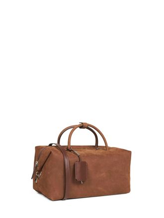 Max Mara Womens Large Bowler Bag Dark Brown Calf Leather Handbags Hand