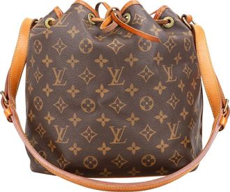 Louis Vuitton Crossbody Bags - Louis Vuitton Monogram Canvas Noe Petit Shoulder B - Gr. unisize - in Braun - f&uuml;r Damen