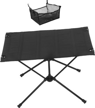 BESTONZON Leichter Stabiler Klapp-campingtisch aus Aluminiumlegierung mit Netzfach und Tragetasche Kompakter Faltbarer Outdoor-Tisch f&uuml;r Wandern Picknick BBQ un