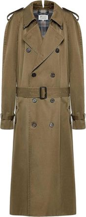 Maison Margiela Trenchcoat - Gr&uuml;n