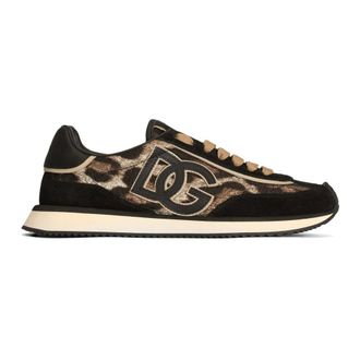 Dolce & Gabbana Femme, Chaussures, Multicolore, Taille: 39 EU Hy13M Leo Baskets Basses