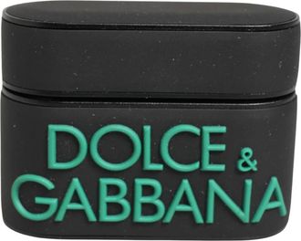 Dolce & Gabbana unisex, Accessoires, Noir, Taille: ONE Size Airpods Case