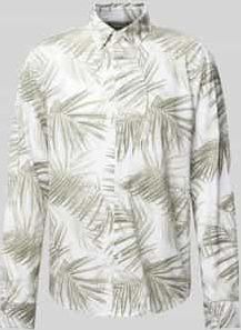 Tom Tailor Denim Relaxed Fit Freizeithemd aus Viskose-Leinen-Mix