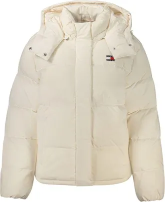 Tommy Hilfiger Removable Hood Down Jacket - White