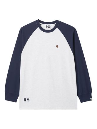 Fingercroxx t-shirt &agrave; manches raglan - Blanc