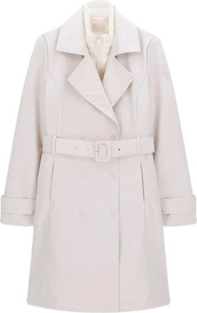 Guess Trench due in uno - Femme - Manteaux - Blanc - Taille: 36 FR