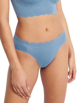 sloggi Zero Feel Bliss High Leg Femme, Azura Blue, XXL