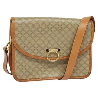 Celine Pre-owned Cuir sacs-celine - Femme - Pre-owned - Beige - Taille: ONE Size