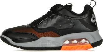 Nike Jordan Homme, Chaussures, Noir, Taille: 40 1/2 EU Baskets Basse Noire R&eacute;fl&eacute;chissante Jordan