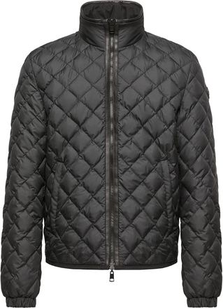Moncler Moncler Doudoune R&eacute;versible &Agrave; Matelassage En Losanges Delviane, Homme, Noir, Taille: 0