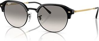 Ray-Ban Rb4429 Sonnenbrillen Gold Fassung Grau Glas 55-20