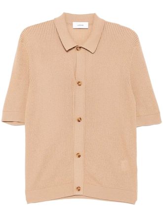 Lardini chemise en maille - Tons neutres