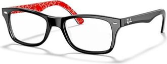 Ray-Ban Rb5228 Optics Schwarz Fassung Klar Glas 53-17