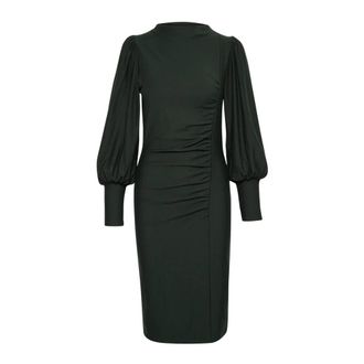 Gestuz RifaGZ Puff Dress - - Dresses - Damen - Gr&uuml;n - S