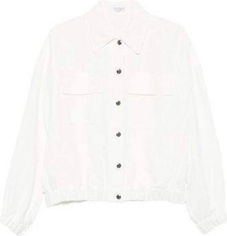 Brunello Cucinelli Button-up Bomber Jacket