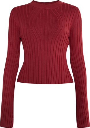 Faina Zur Seite fahren Damen weinrot