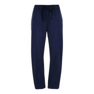 Semicouture Damen, Hosen, Blau, XLGr&ouml;&szlig;e