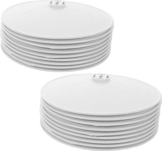 FOMIYES Toyvian 20 St&uuml;ck Garnrollenhalterkappen N&auml;hmaschinenspulen Ersatzteile Kunststoff 125X125X2cm N&auml;hmaschinenzubeh&ouml;r f&uuml;r Industrien&auml;hmaschinen und Heimwe