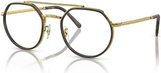 Ray-Ban Rb3765v Optics Legend Gold Fassung Klar Glas Polarisiert 51-22