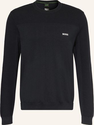 HUGO BOSS Pullover Momentum-X blau
